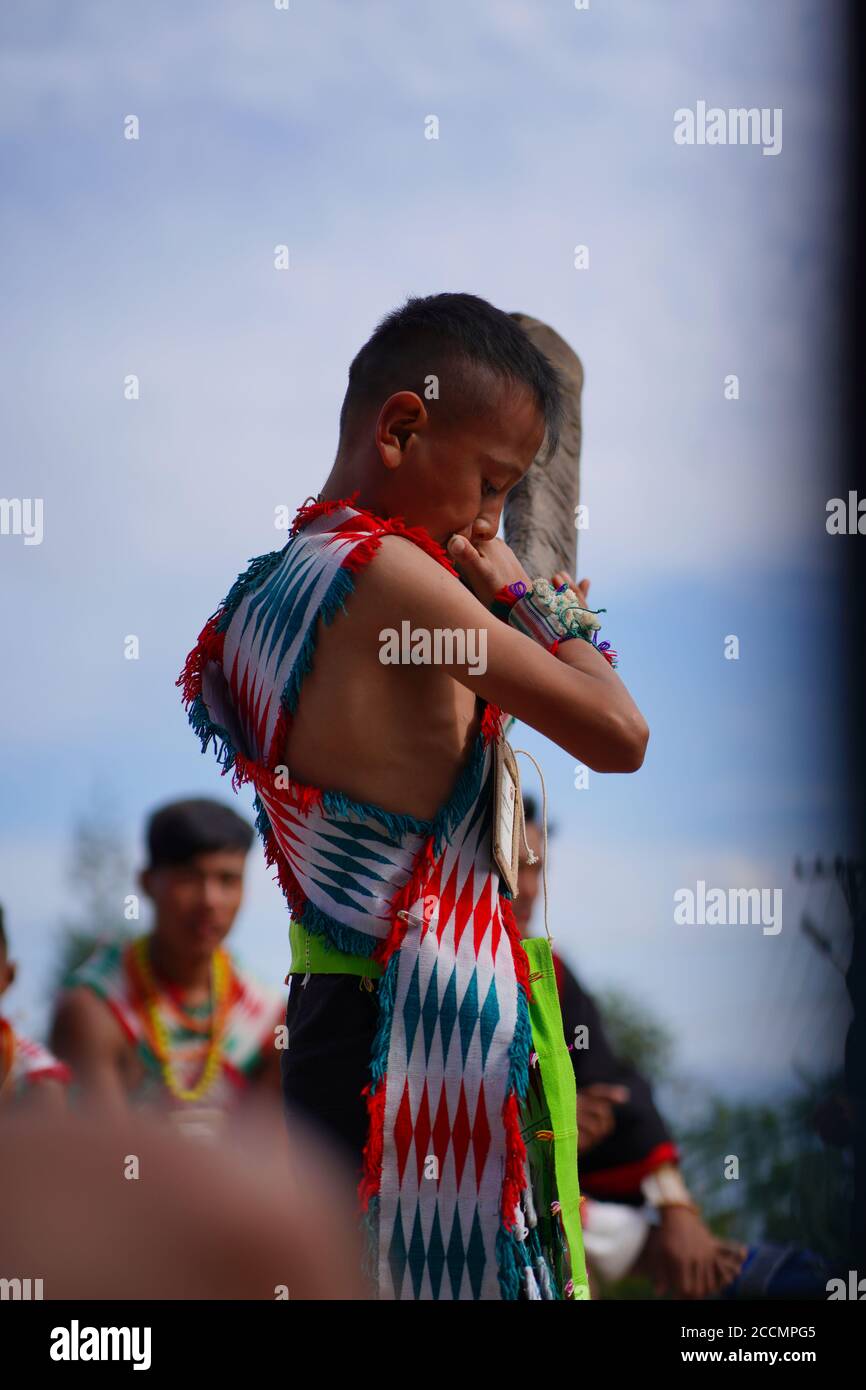 Naga tribes culture, heritage and traditions from Hornbill festival, Kisama, Nagaland, North ...