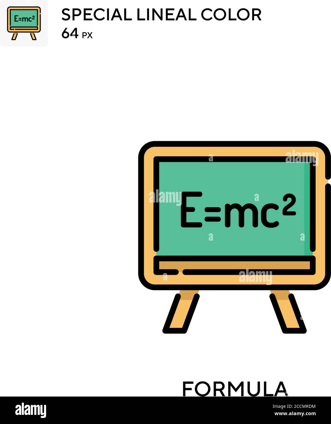Formula Special lineal color icon. Illustration symbol design template ...