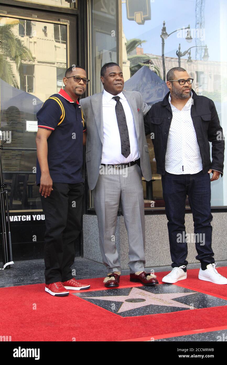 LOS ANGELES - APR 10: Martin Lawrence, Tracy Morgan, Jordan Peele at ...