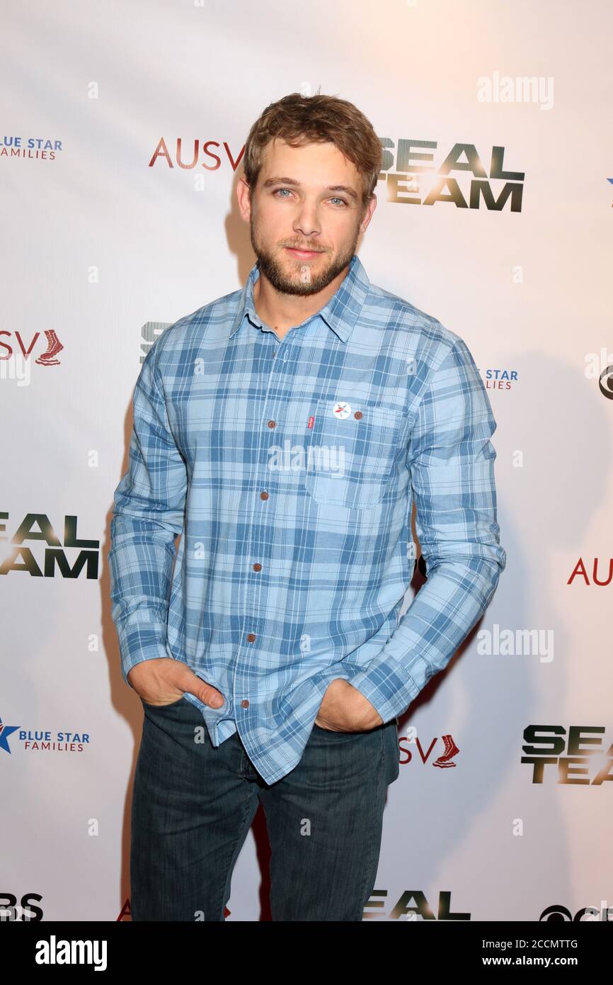 LOS ANGELES - SEP 26: Max Thieriot at the Seal Team Season 2 Premiere ...