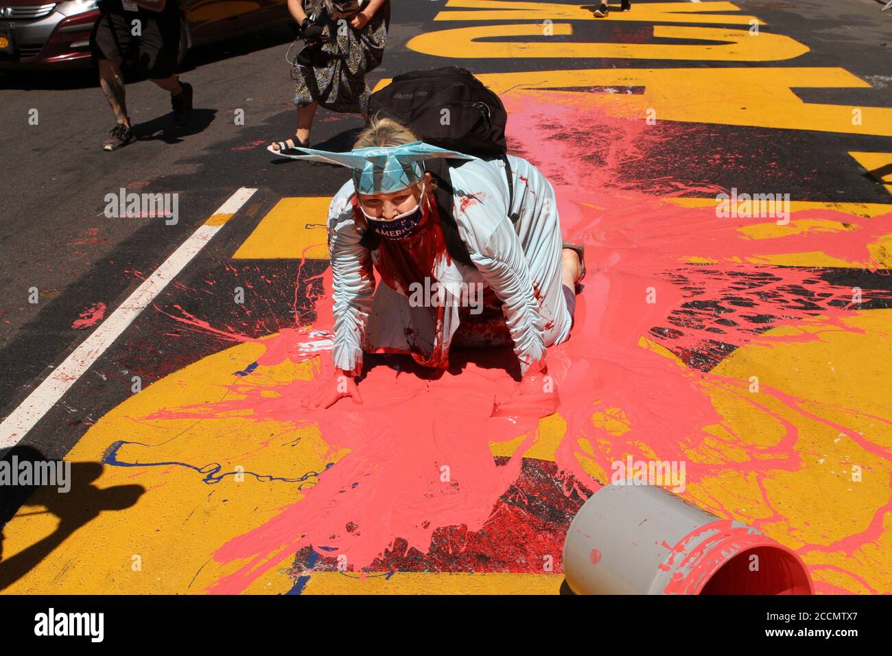 August 23, 2020, New York, New York, USA: Juliet Germanotta age 39 ...