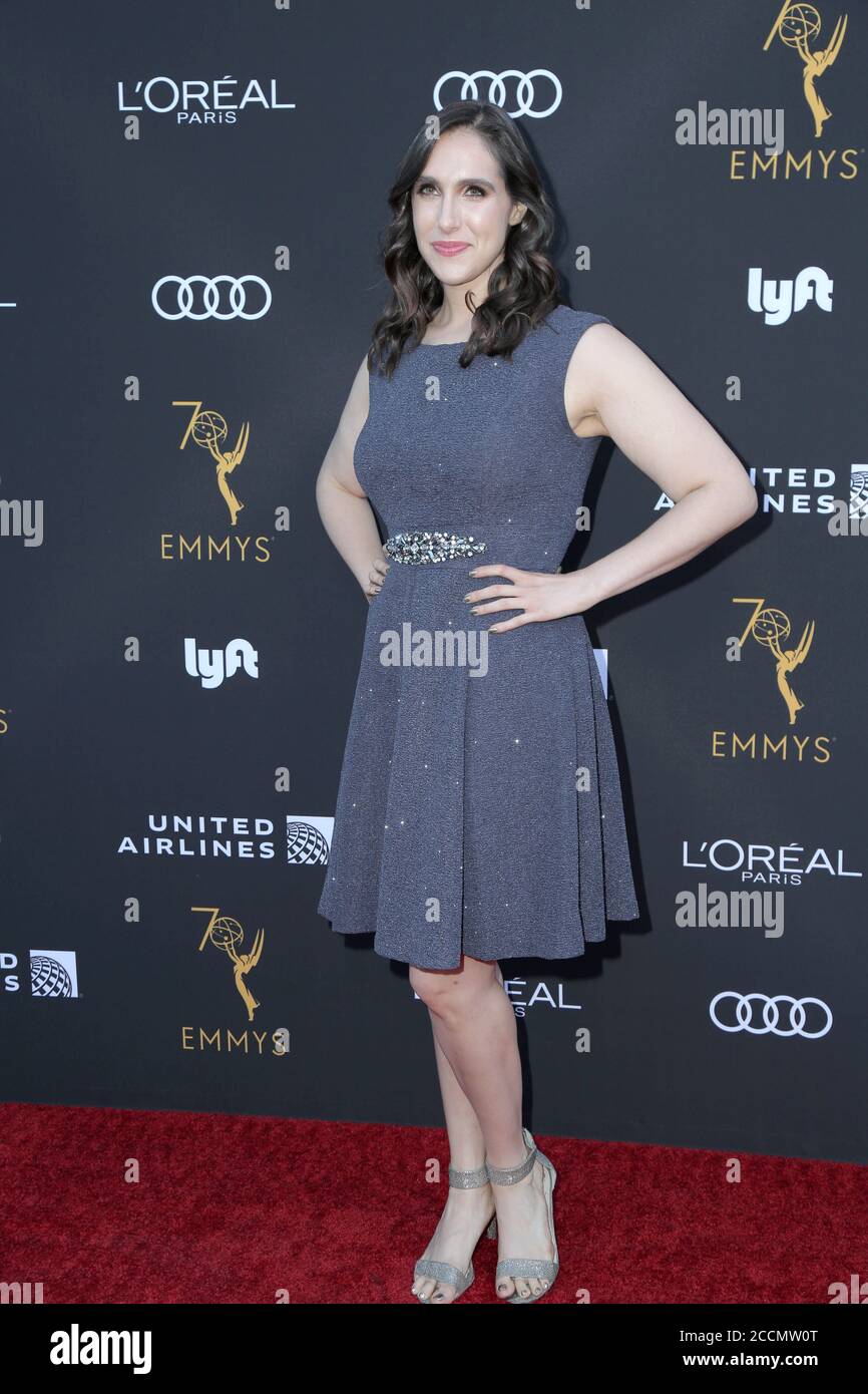 LOS ANGELES - SEP 15: Megan Amram at the Television Academy Honors Emmy ...