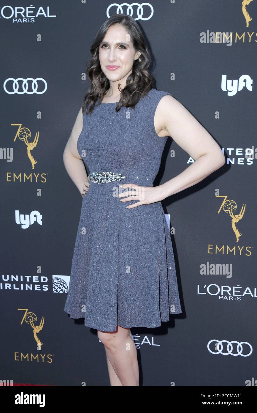 LOS ANGELES - SEP 15: Megan Amram at the Television Academy Honors Emmy ...