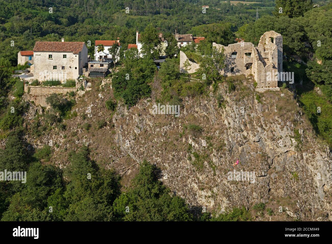 Mitterburg Castle, Pazin, Istria, Croatia Stock Photo - Alamy