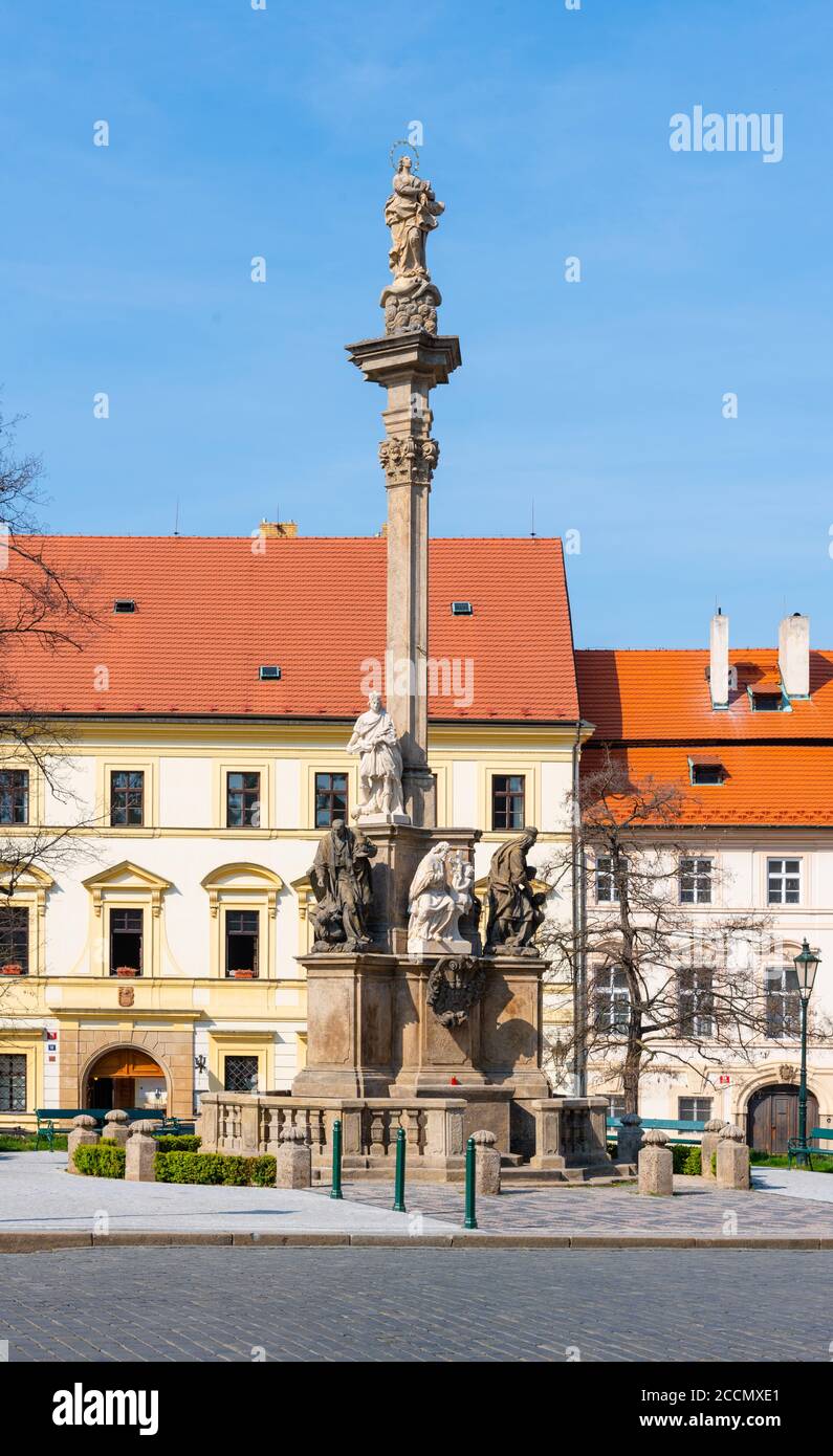 Marian column style hi-res stock photography and images - Alamy