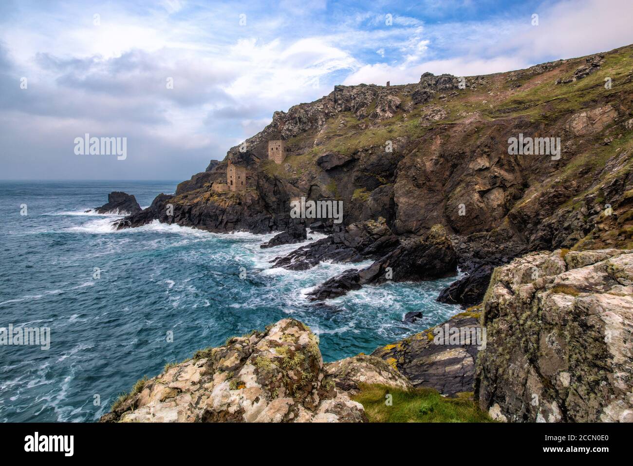 The crowns near bootblack cornwall england uk Stock Photo - Alamy