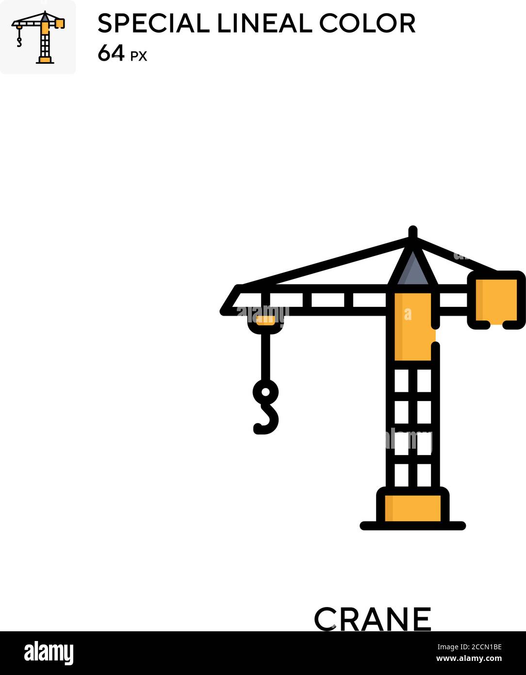 Crane construction site tower building architecture blue sky Stock ...