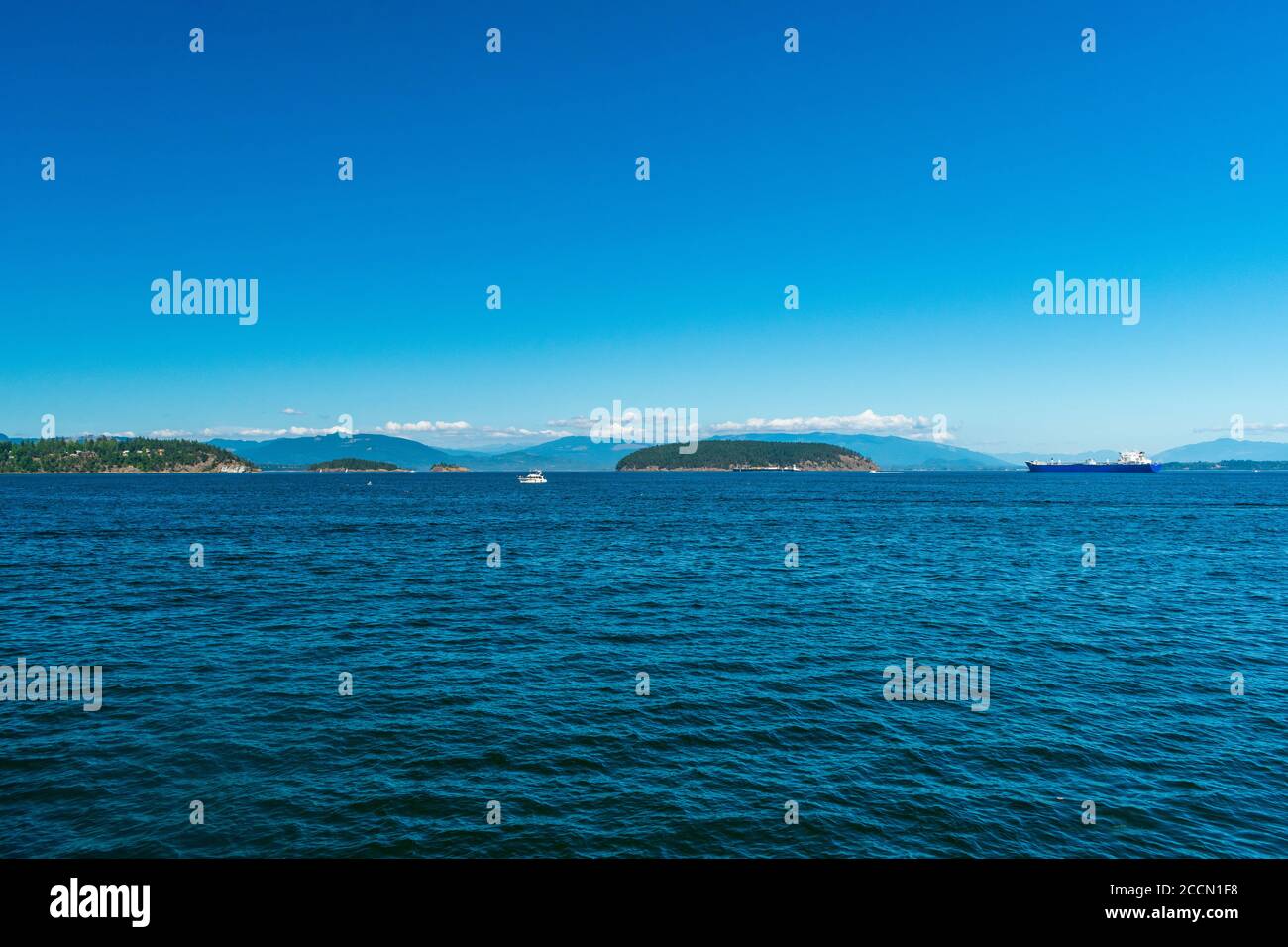 Hat Island Near Anacortes, Washington Stock Photo - Alamy