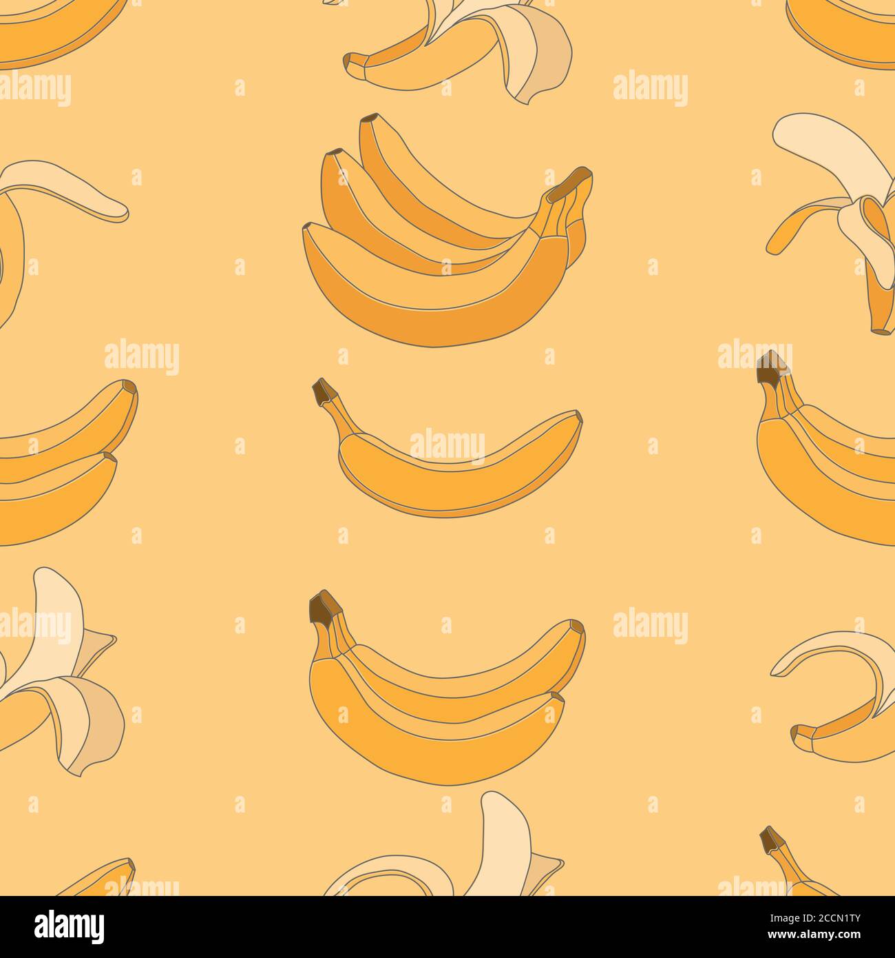 Bananas plantation Stock Vector Images - Alamy