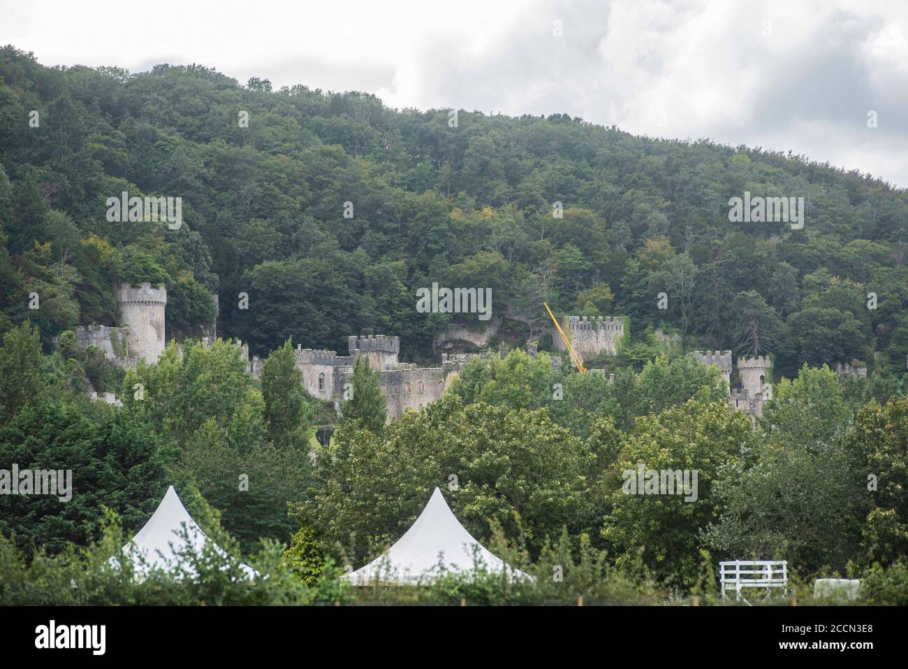 Gwrych Castle, North Wales Stock Photo - Alamy