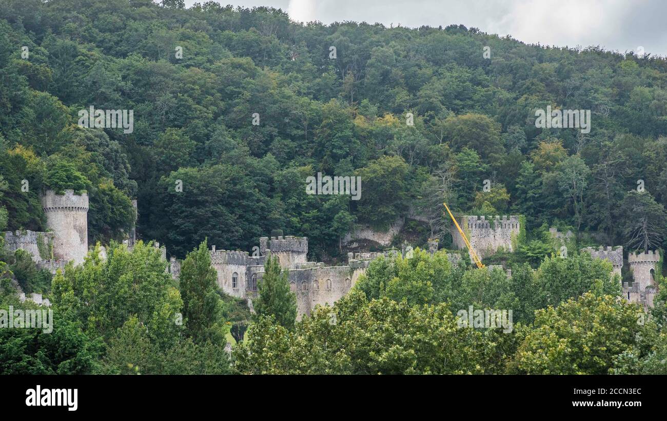 Gwrych Castle, North Wales Stock Photo - Alamy