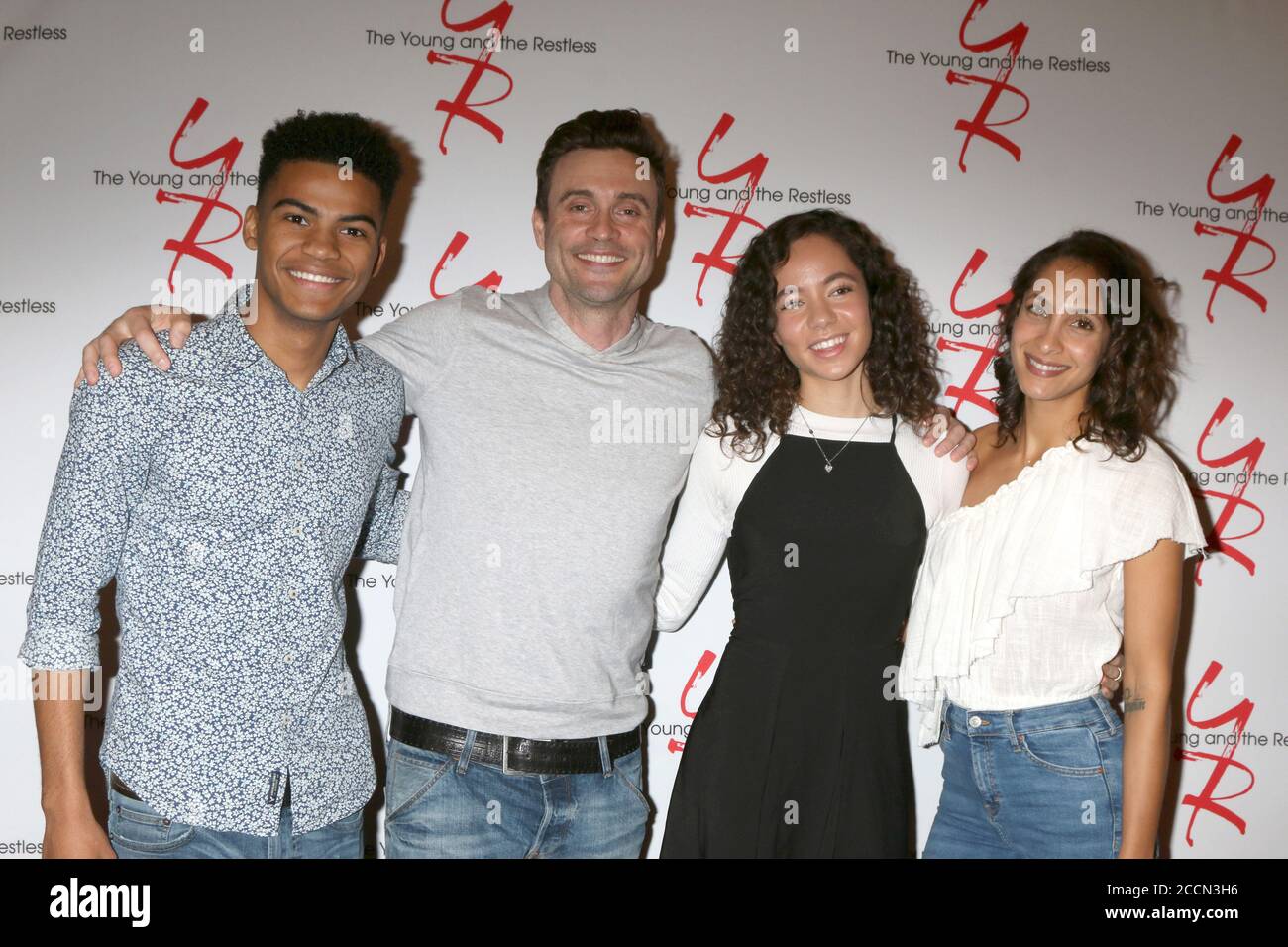 LOS ANGELES - MAR 26: Noah Alexander Gerry, Daniel Goddard, Christel ...