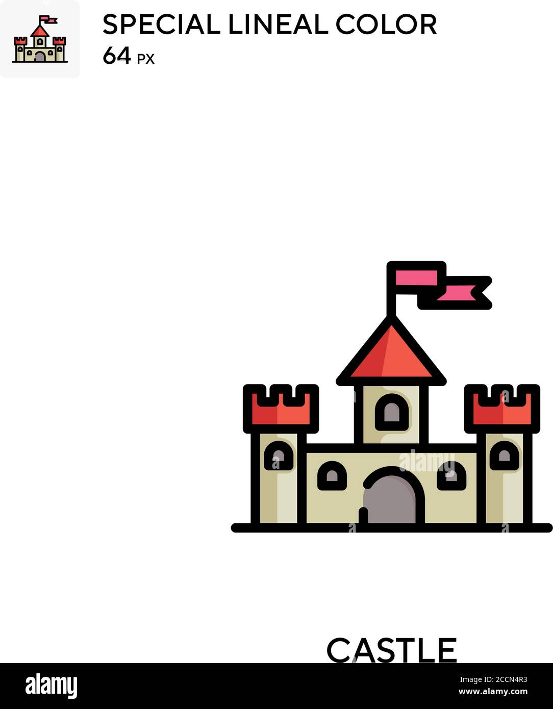 Portal Hand drawn color icon. Modern vector illustration concepts. Easy ...