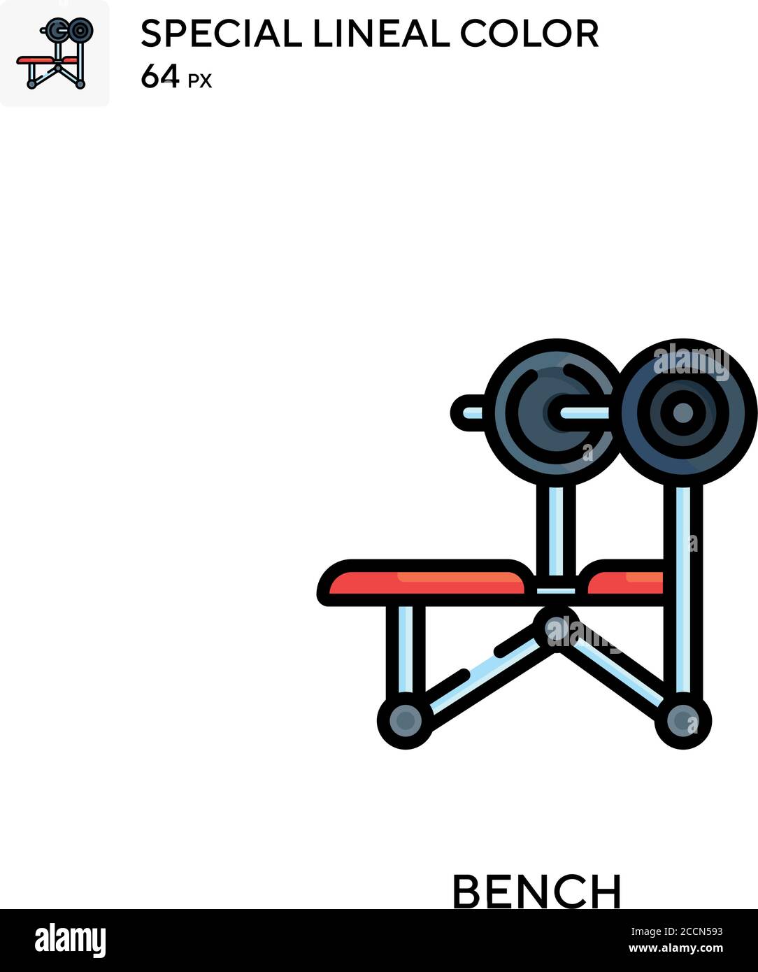 Sheep Hand drawn color icon. Modern vector illustration concepts. Easy ...