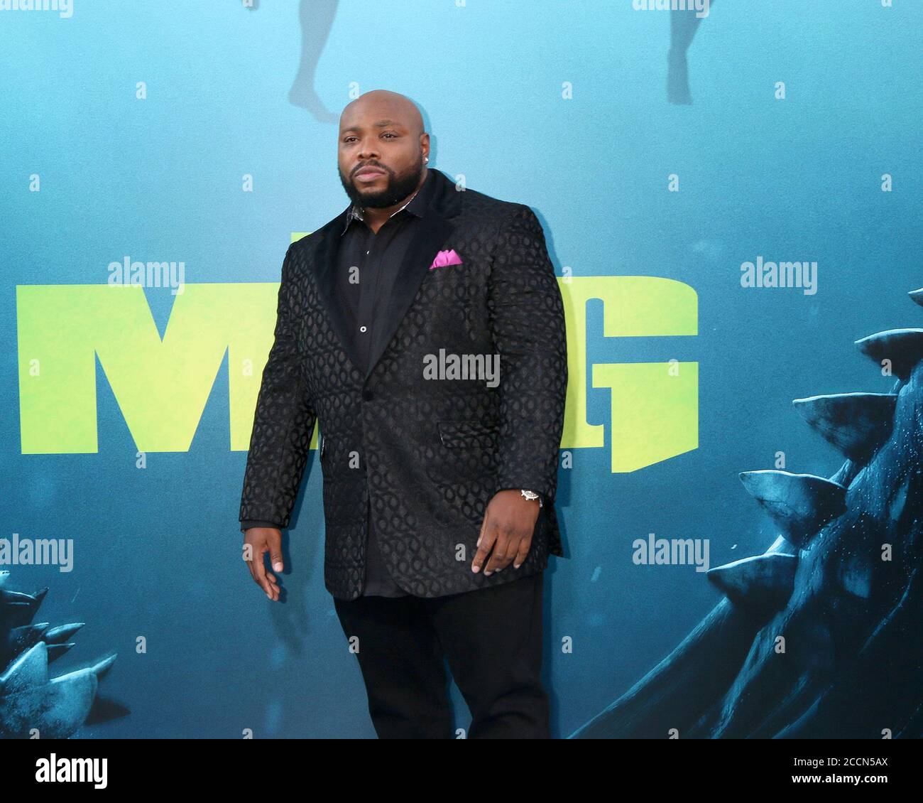 LOS ANGELES - AUG 6: Page Kennedy at the The Meg Premiere on the TCL ...