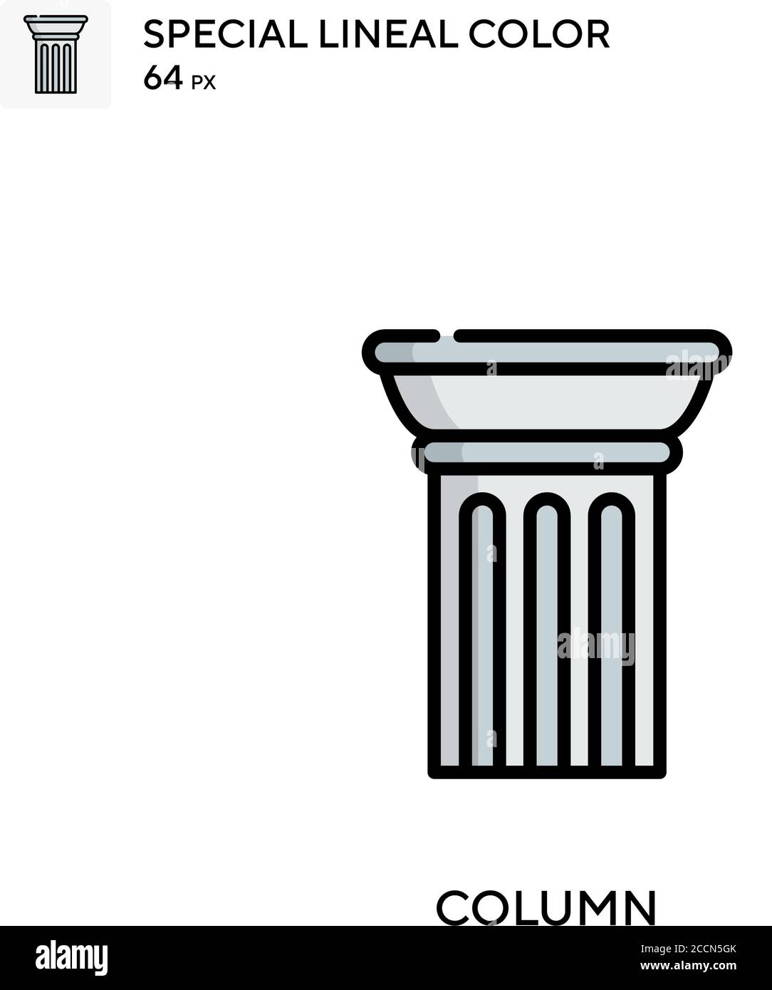 Staple Special lineal color icon. Illustration symbol design template ...