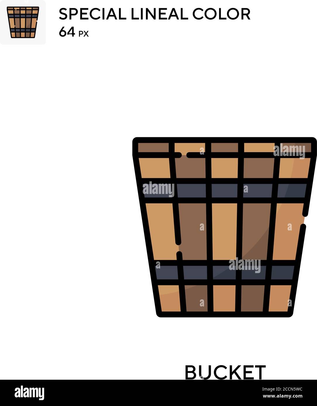 Punch Special lineal color icon. Illustration symbol design template ...