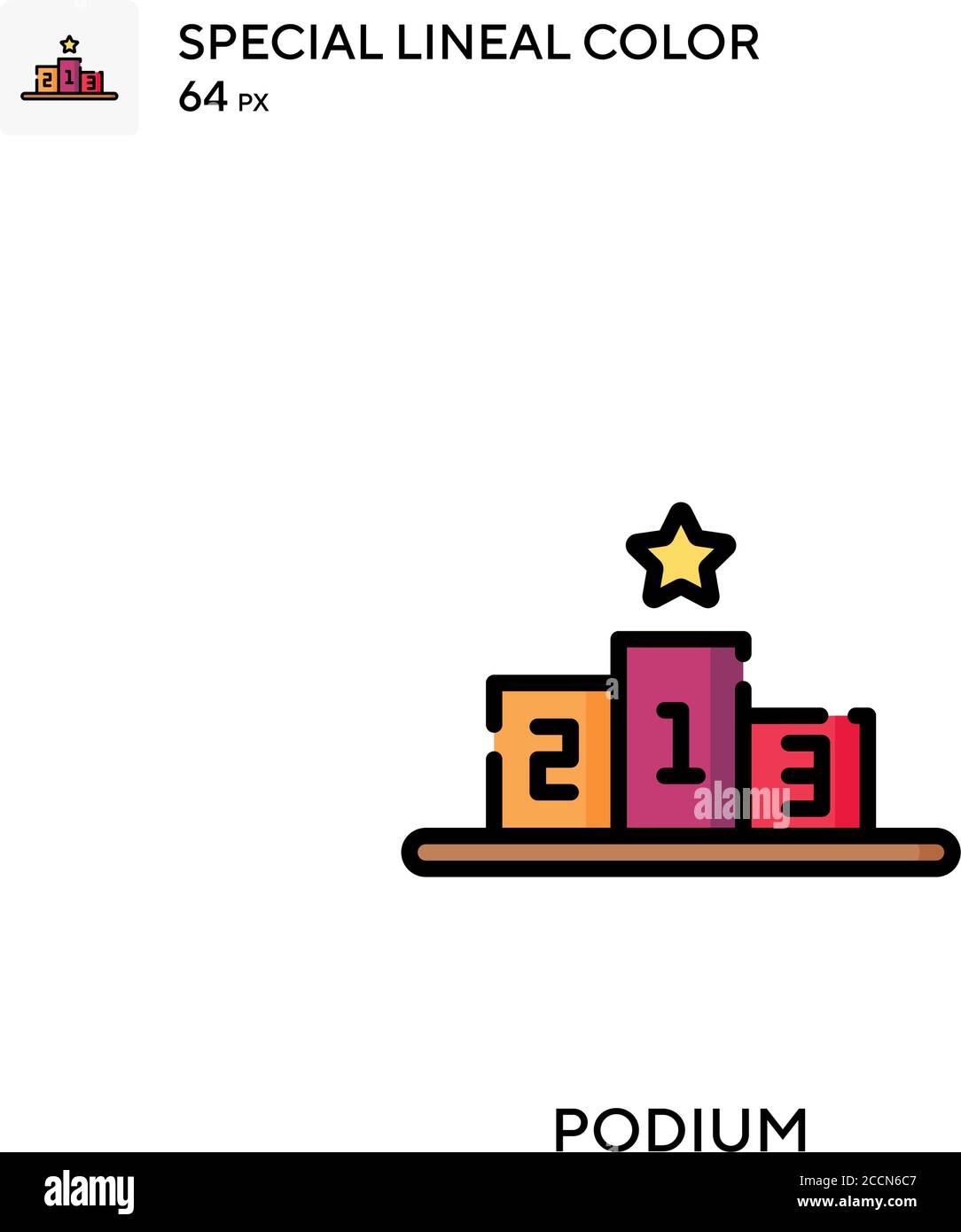 Hair-dye Special lineal color icon. Illustration symbol design template ...