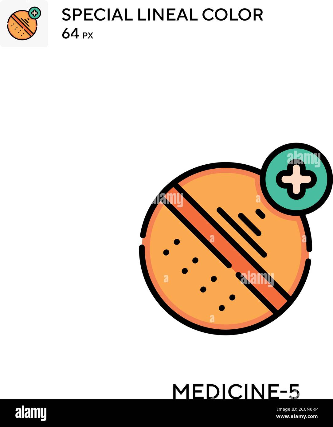 Sailor-hat Special lineal color icon. Illustration symbol design template for web mobile UI ...