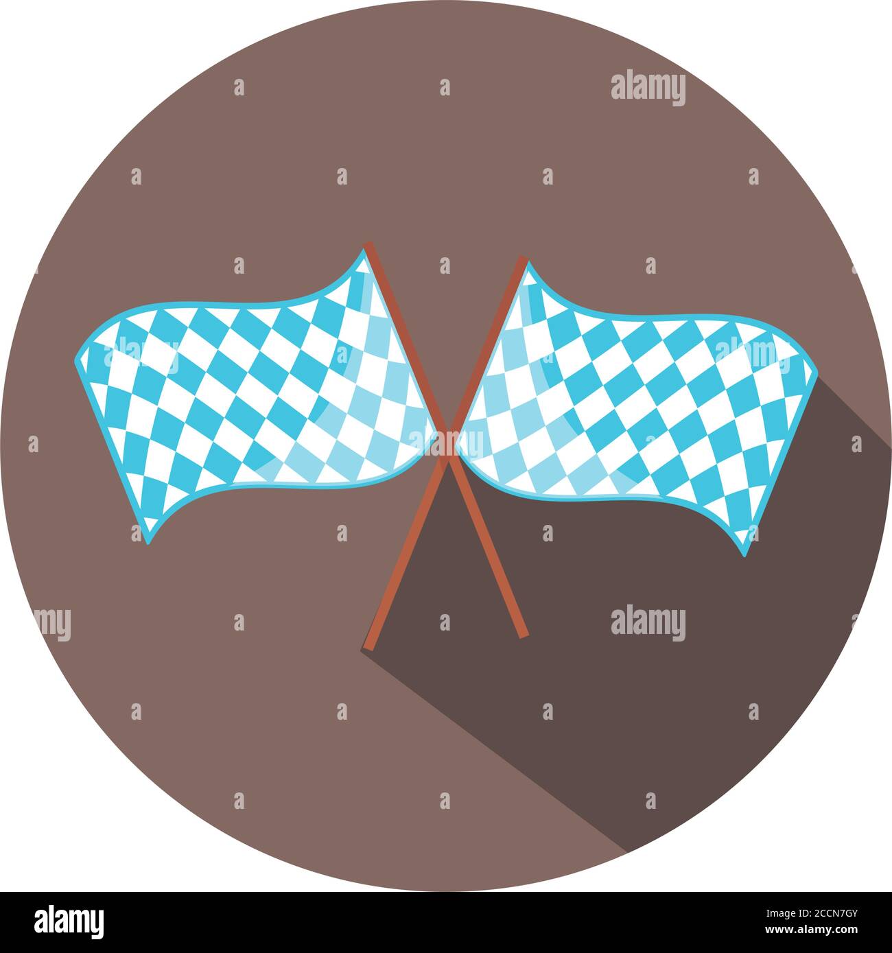 oktoberfest beer festival, crossed checkered flags celebration german ...