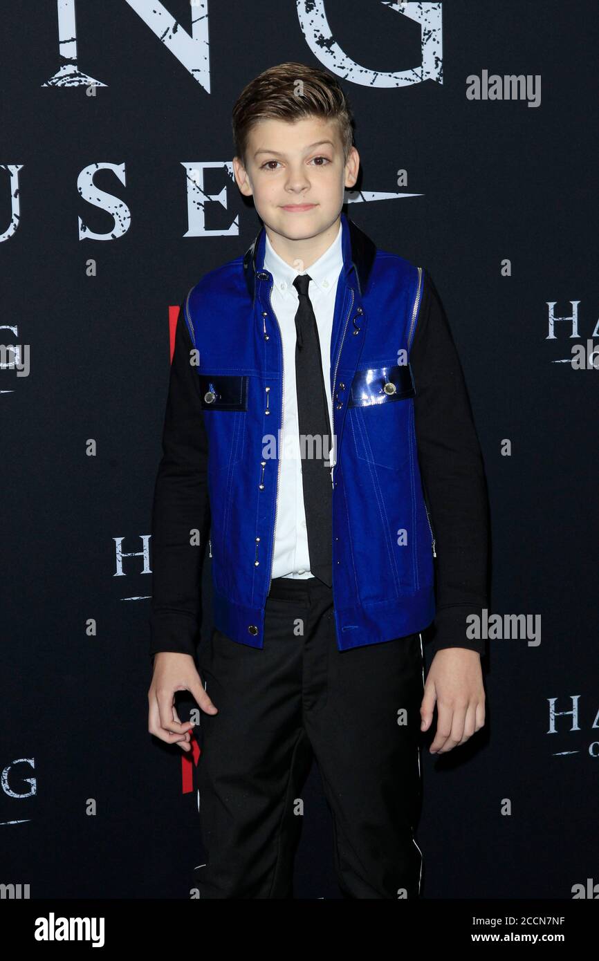 LOS ANGELES - OCT 8: Paxton Singleton at the The Haunting Of Hill House ...