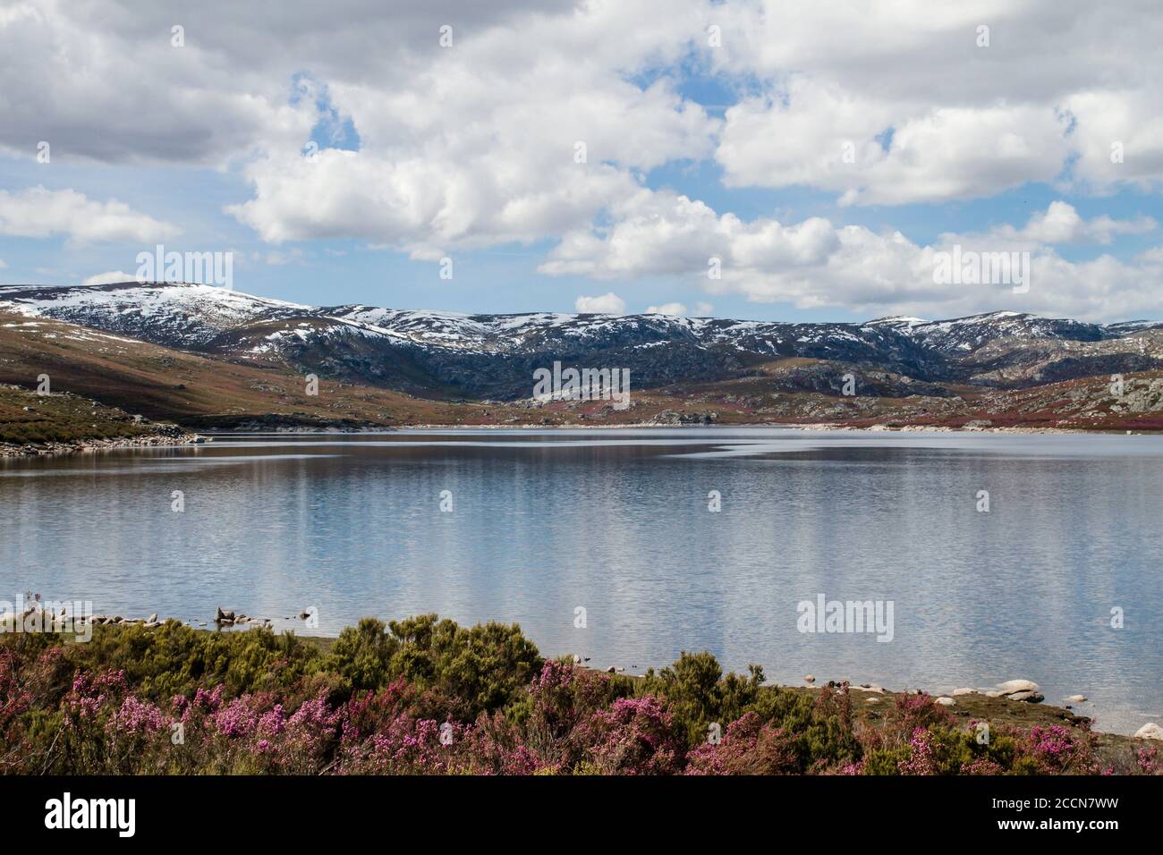 Cenza glariar cirque landscape in Galicia, Spain Stock Photo - Alamy