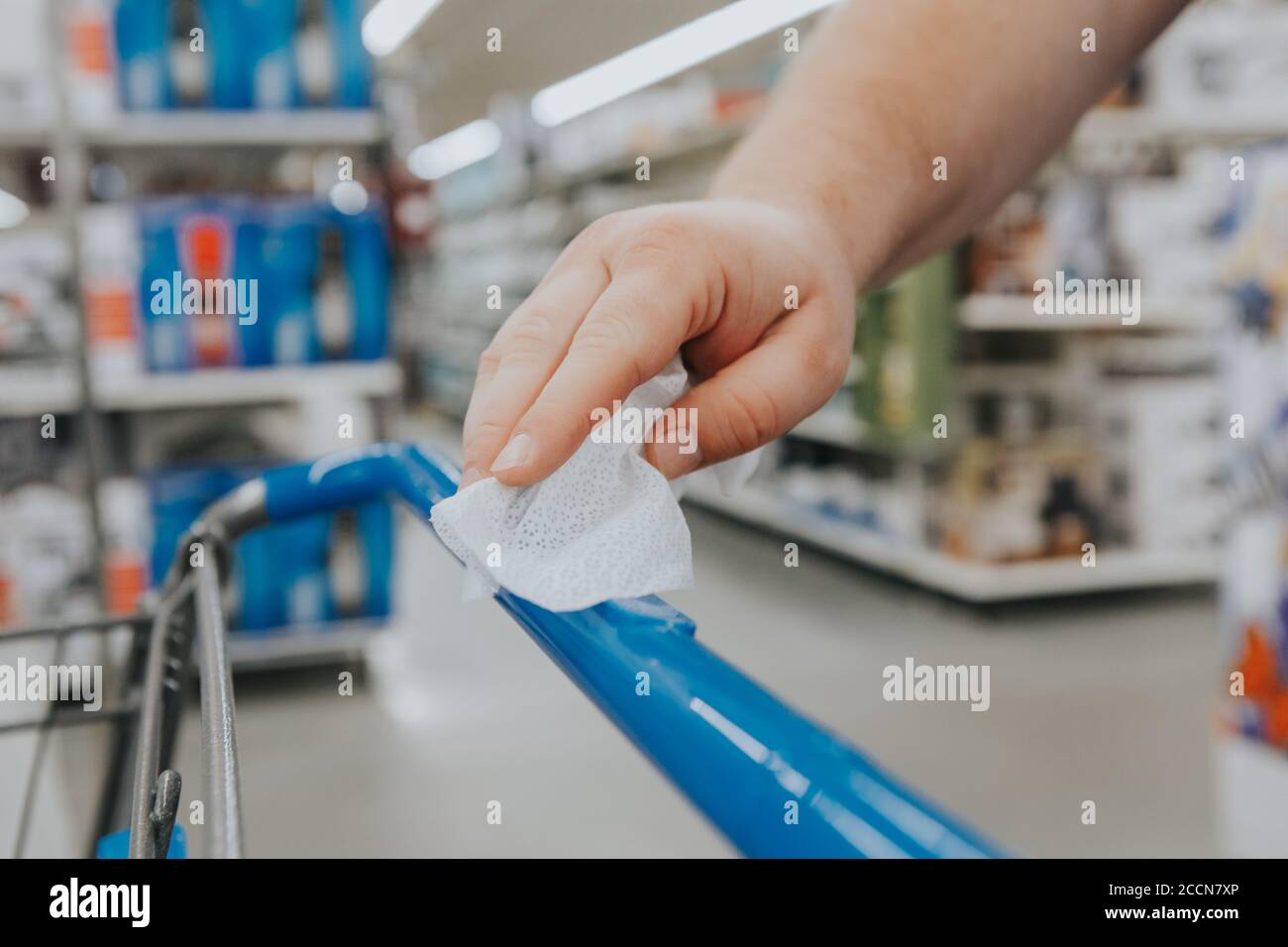 Alcohol wipe hand hi-res stock photography and images - Alamy