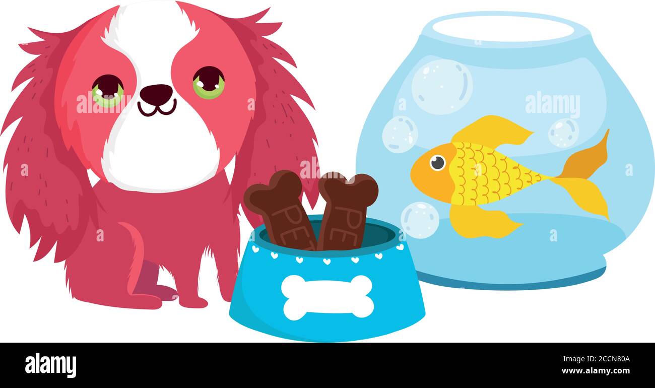 Cartoon fish bones Cut Out Stock Images & Pictures - Alamy