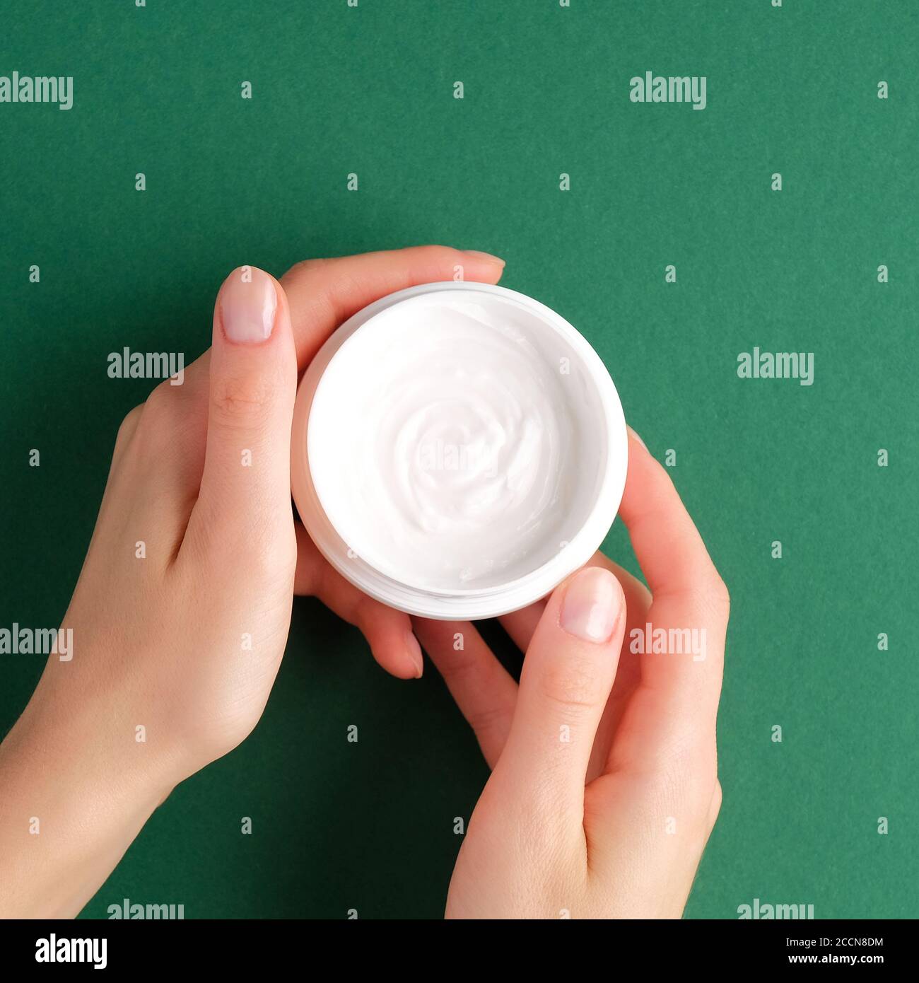 Hands Lotion Green High Resolution Stock Photography and Images - Alamy