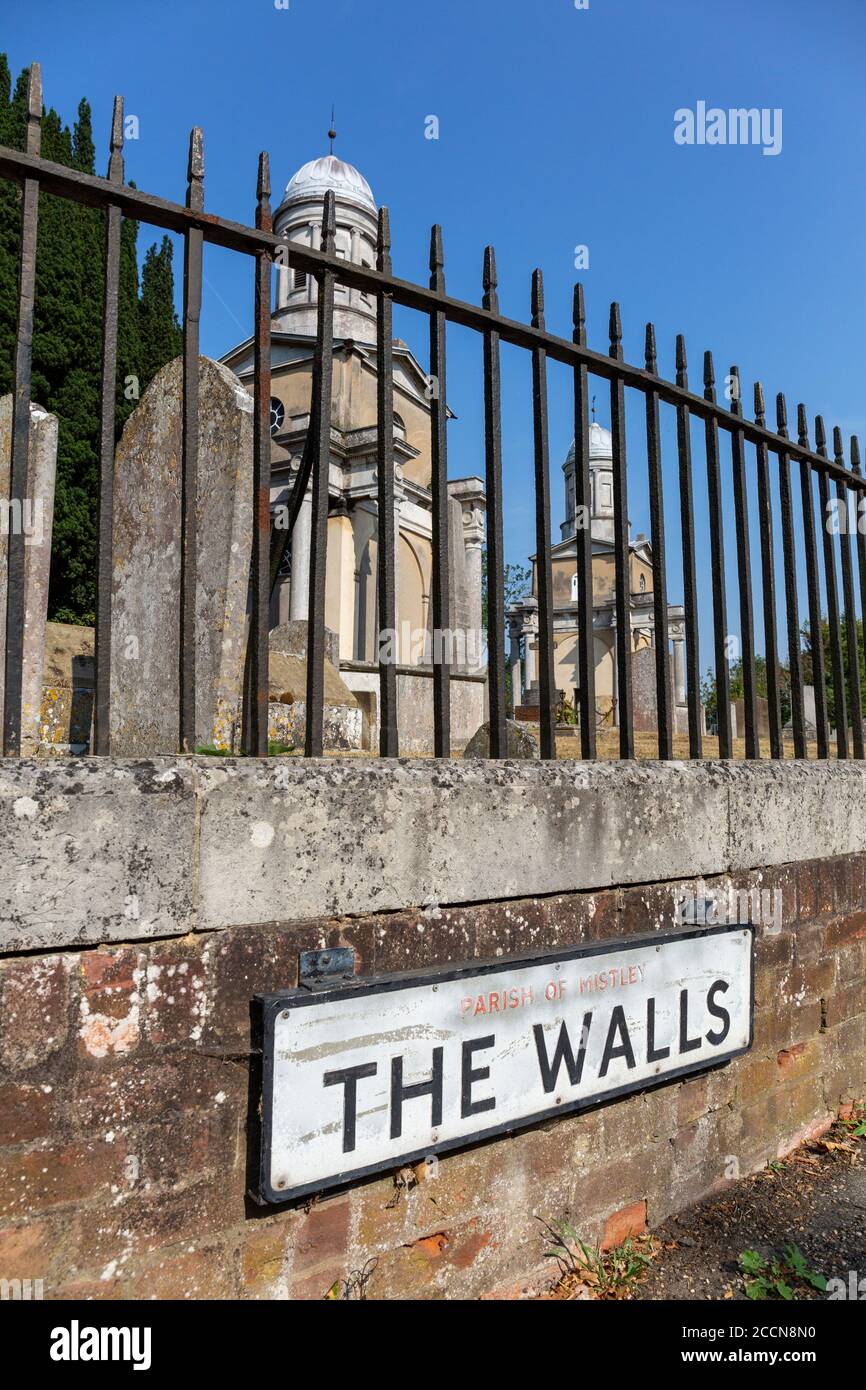 English Heritage, Mistley Towers, Mistley, Essex Stock Photo - Alamy