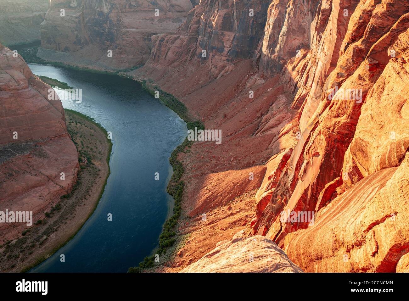 Arizona Horseshoe Bend of Colorado River in Grand Canyon. Horseshoe ...