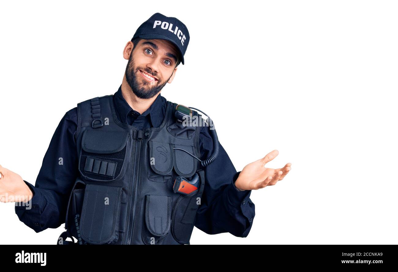 Shrugging Cop High Resolution Stock Photography and Images - Alamy