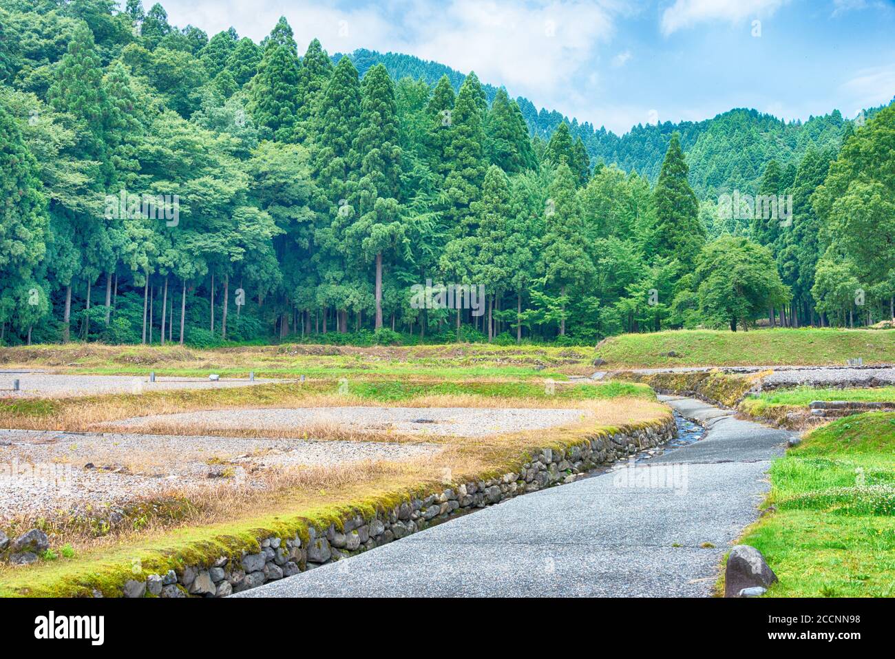 Fukui, Japan - Ichijodani Asakura Family Historic Ruins in Fukui City ...