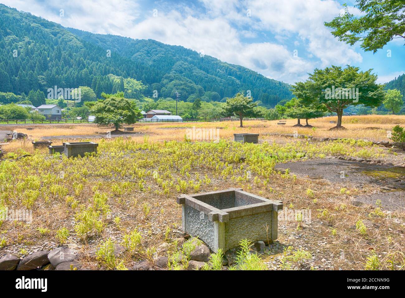 Fukui, Japan - Ichijodani Asakura Family Historic Ruins in Fukui City ...