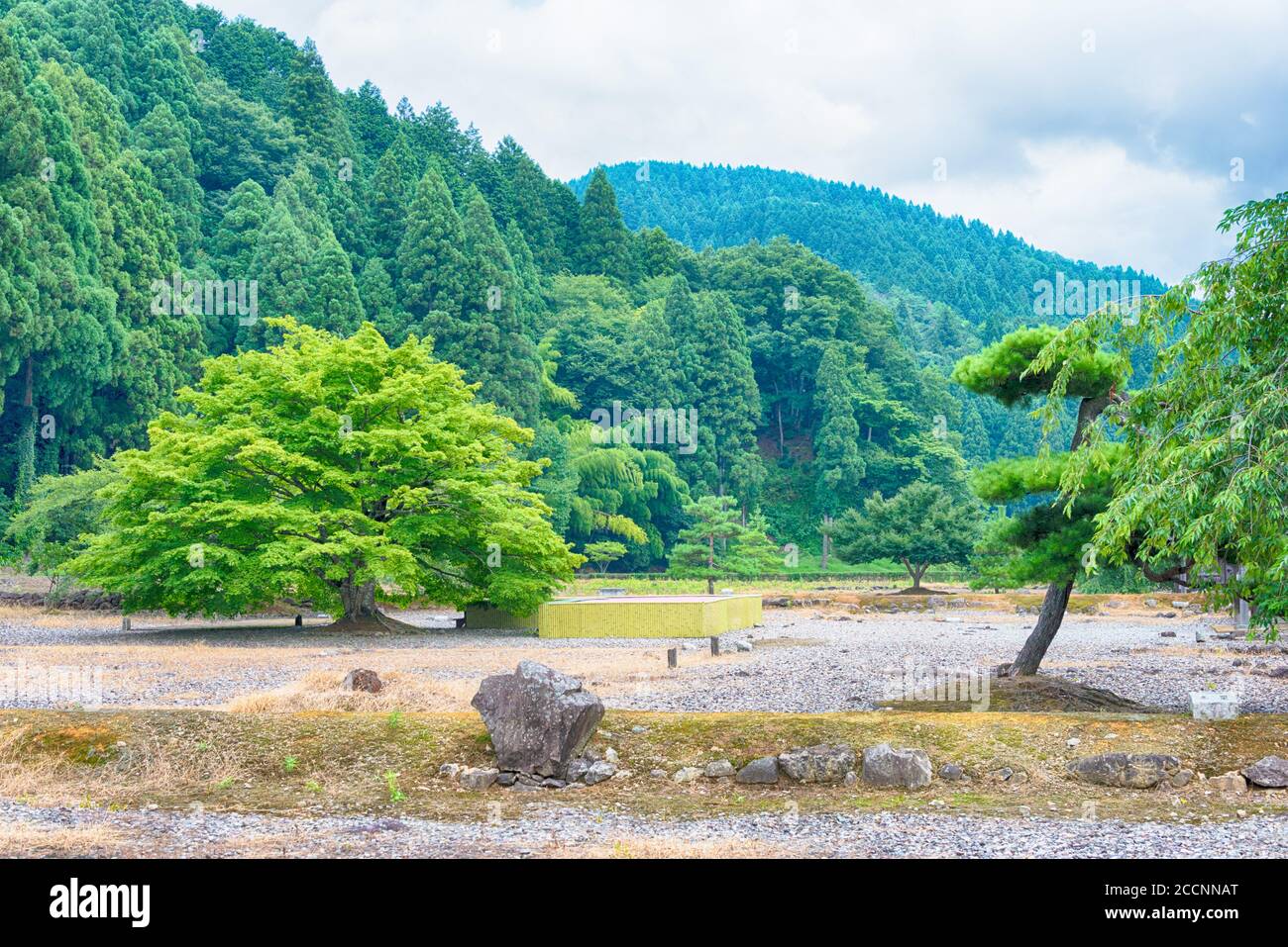 Fukui, Japan - Ichijodani Asakura Family Historic Ruins in Fukui City ...