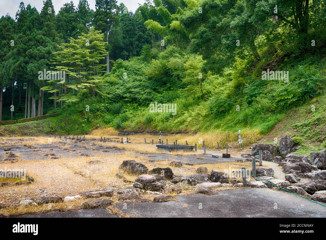 Fukui, Japan - Ichijodani Asakura Family Historic Ruins in Fukui City ...