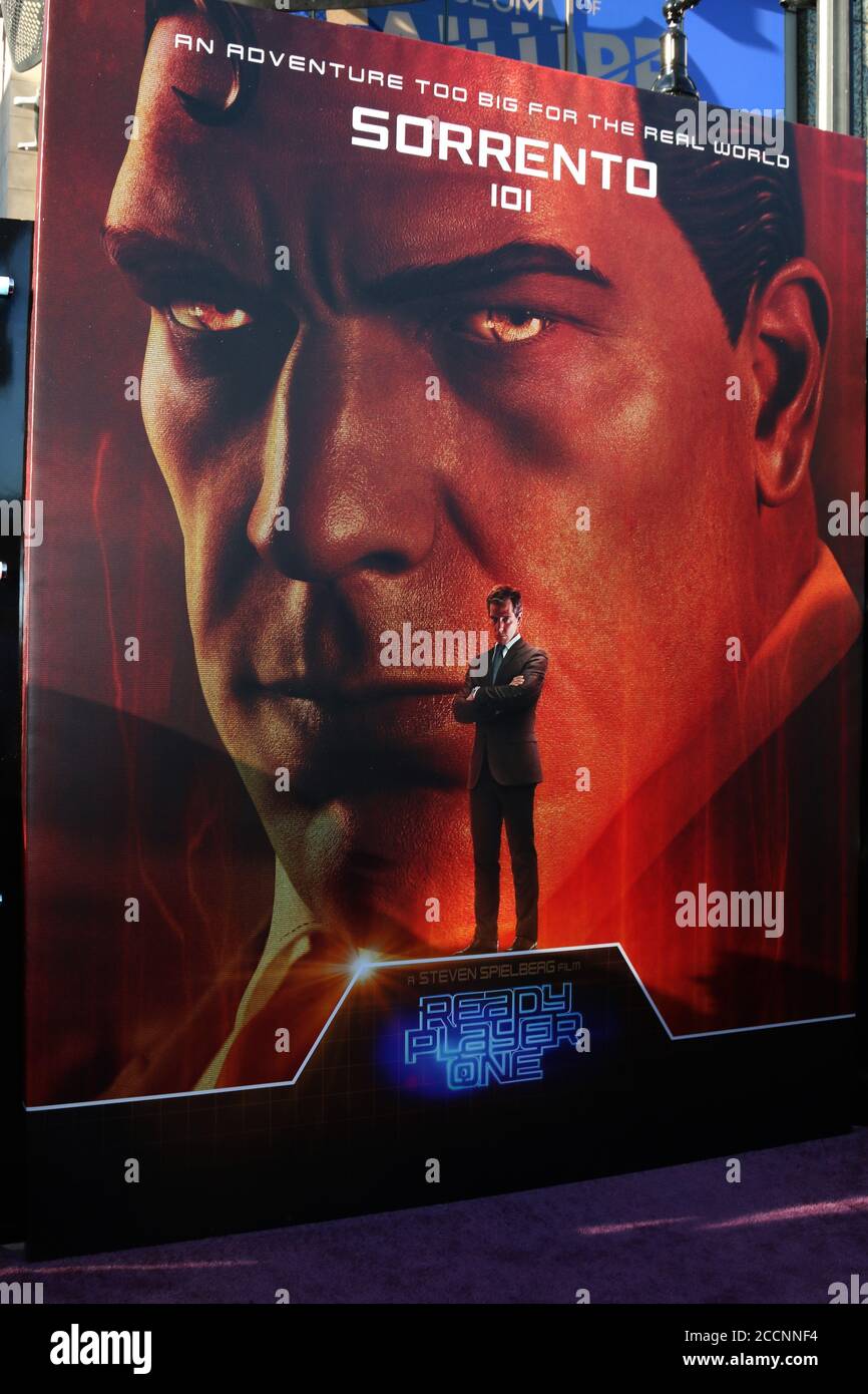 Ready player one poster sorrento hi-res stock photography and images ...