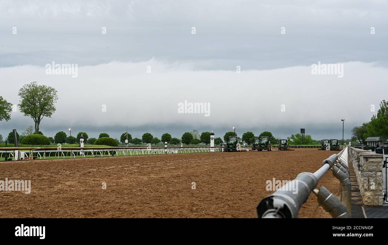 Tractors Smooth Race Track Stock Photo - Alamy