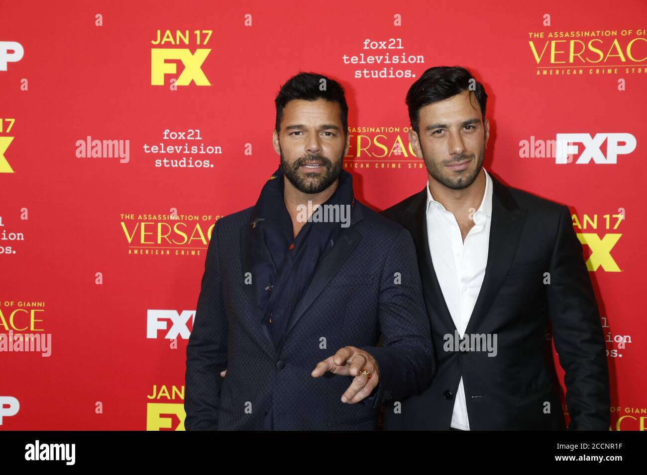 LOS ANGELES - JAN 8: Ricky Martin, Martim Yosef at the The ...