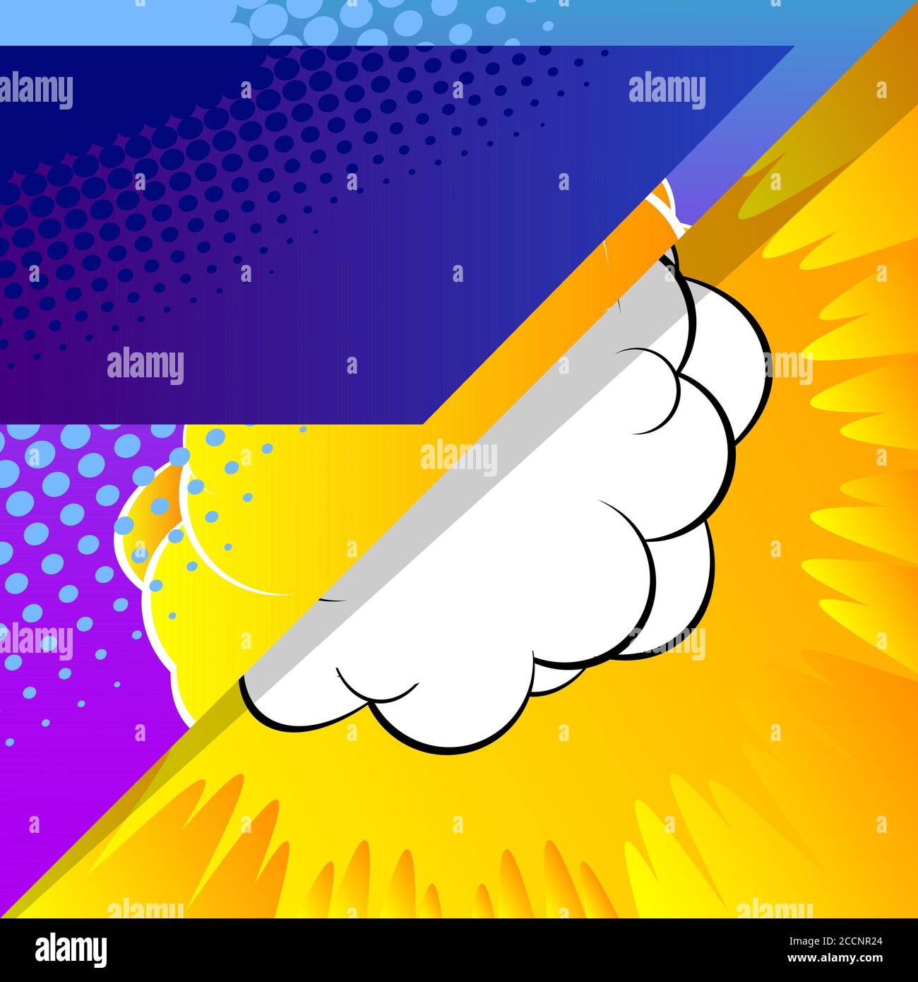 Comic book style social media story or post template. Premium abstract ...