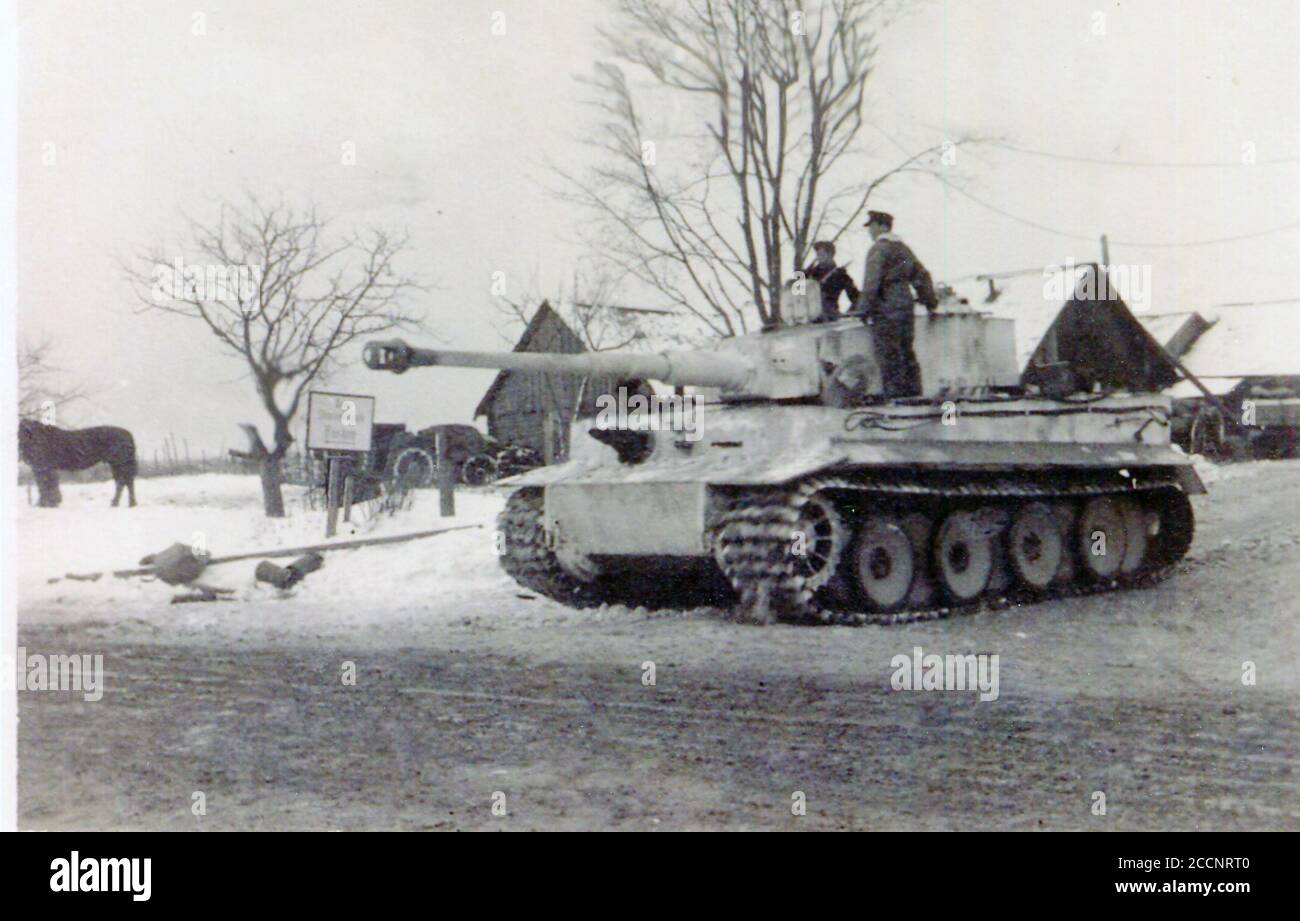 German Tiger Tanks High Resolution Stock Photography and Images - Alamy