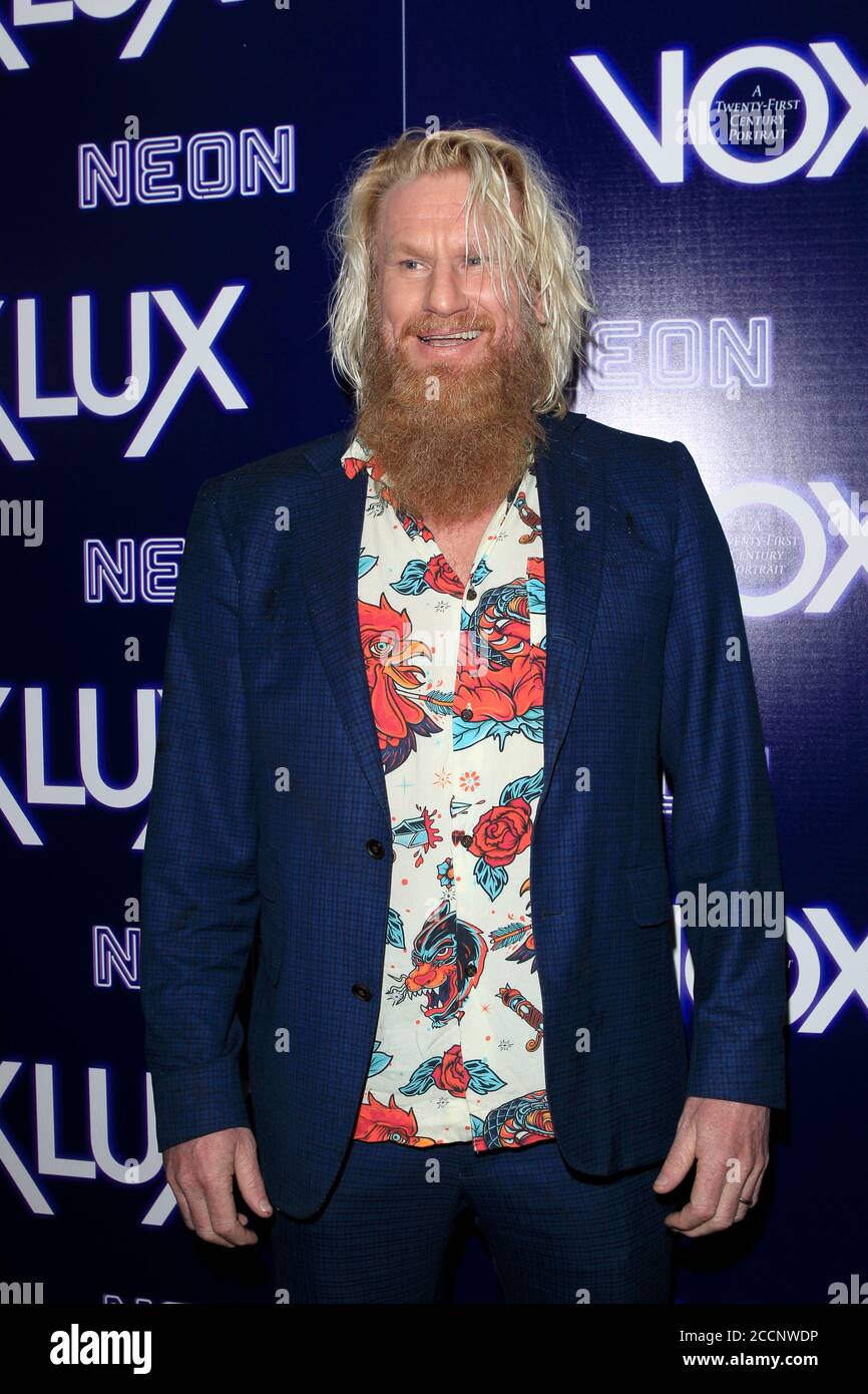 LOS ANGELES - DEC 5: Rune Temte at the Vox Lux Los Angeles Premiere at ...