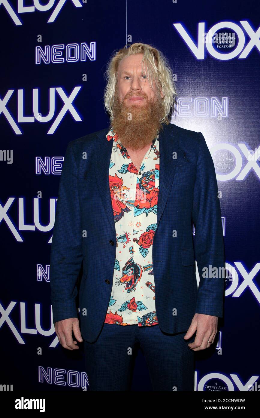 LOS ANGELES - DEC 5: Rune Temte at the Vox Lux Los Angeles Premiere at ...