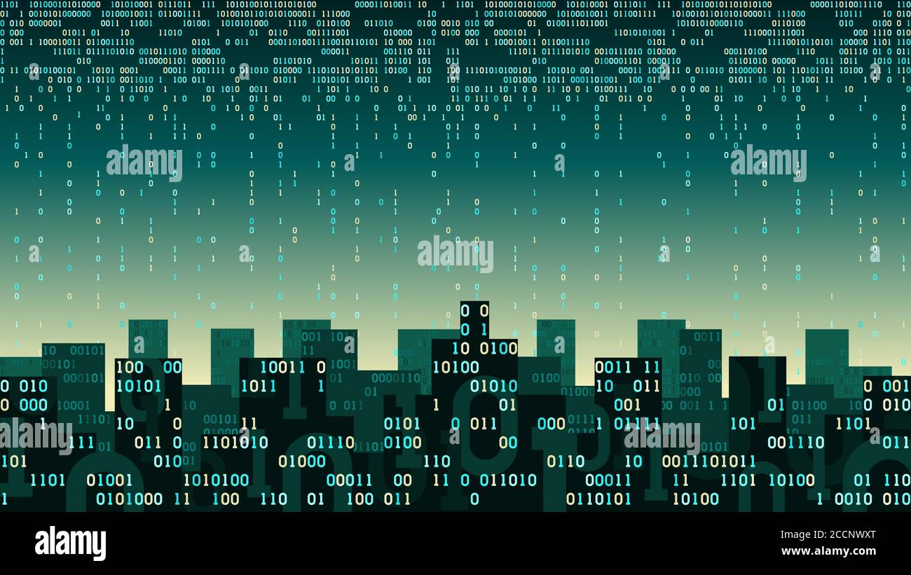 Smart city machine learning Stock Vector Images - Alamy