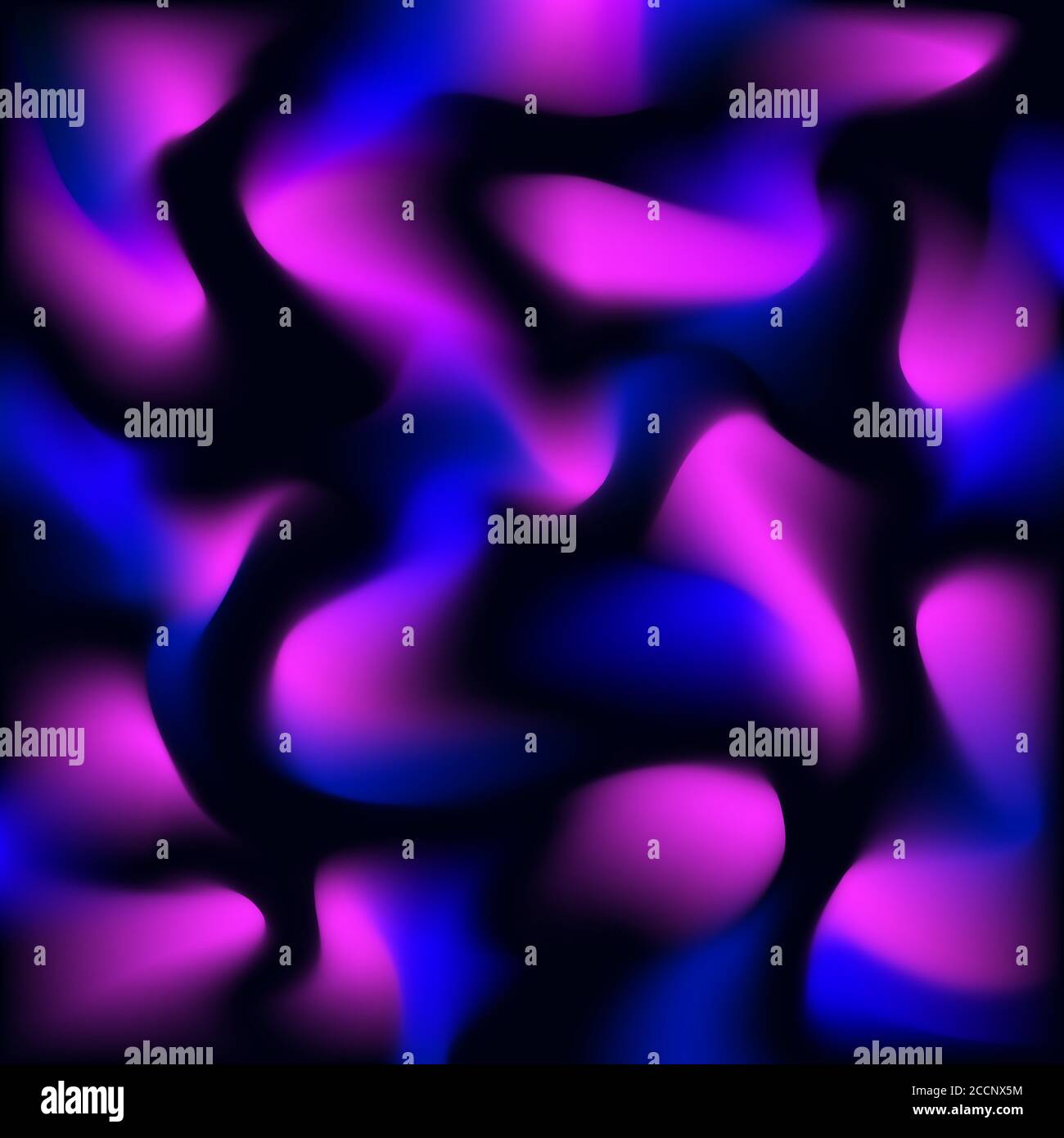 Futuristic background with gradient organic forms, abstract ...