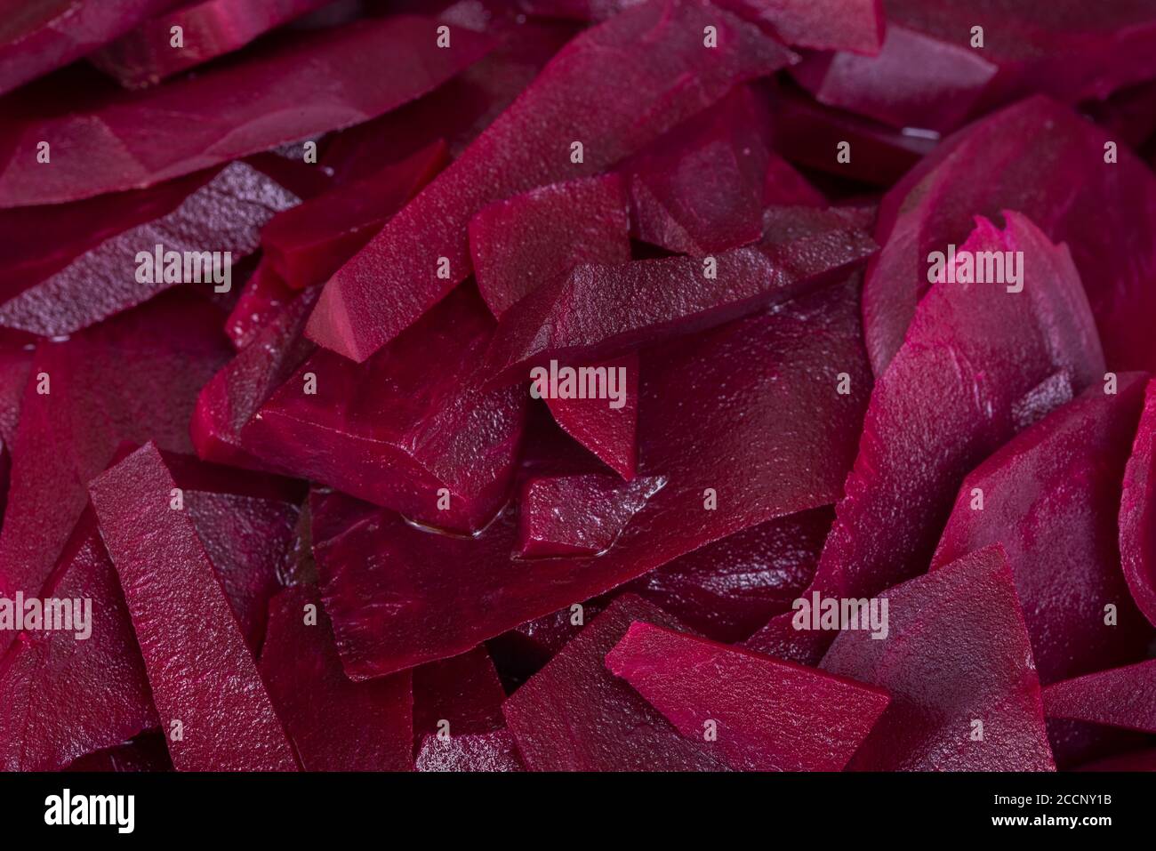 pieces of fermented beet root closeup Stock Photo - Alamy