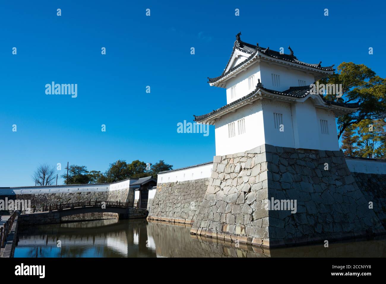 Hyogo, Japan - Ako Castle in Ako, Hyogo, Japan. The castle is a ...