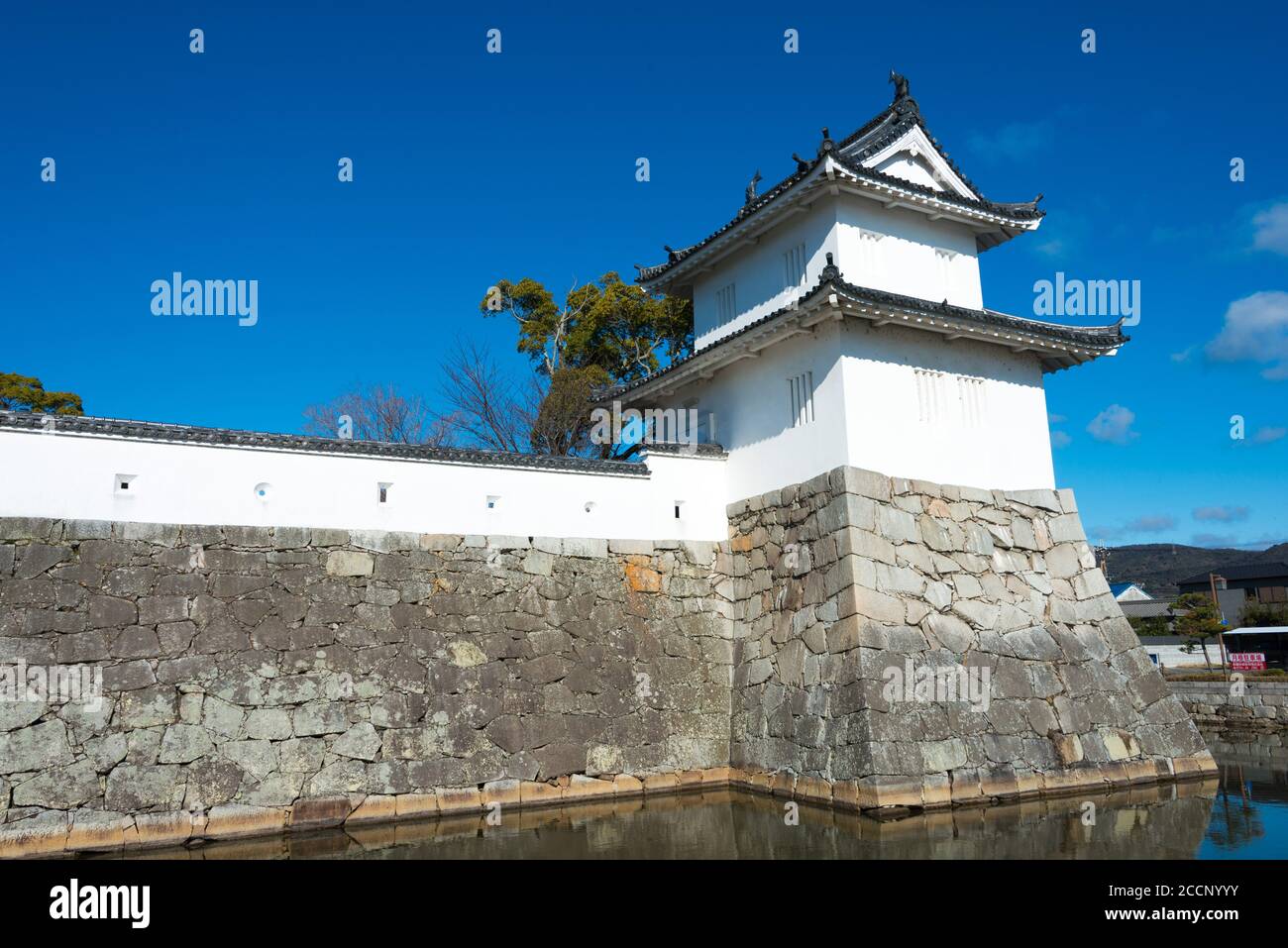 Hyogo, Japan - Ako Castle in Ako, Hyogo, Japan. The castle is a ...