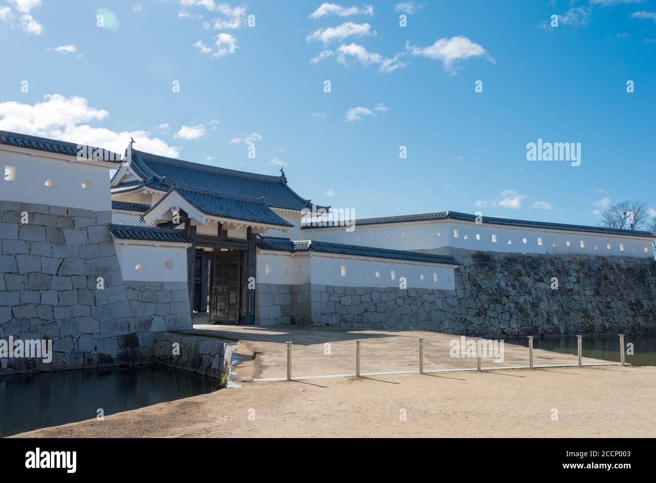 Hyogo, Japan - Ako Castle in Ako, Hyogo, Japan. The castle is a ...