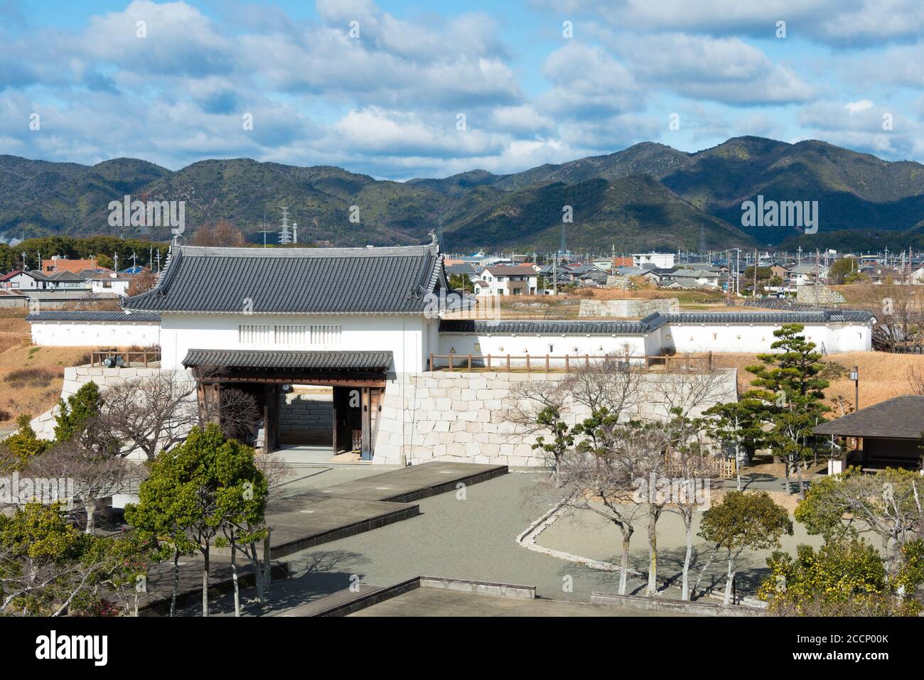 Hyogo, Japan - Ako Castle in Ako, Hyogo, Japan. The castle is a ...
